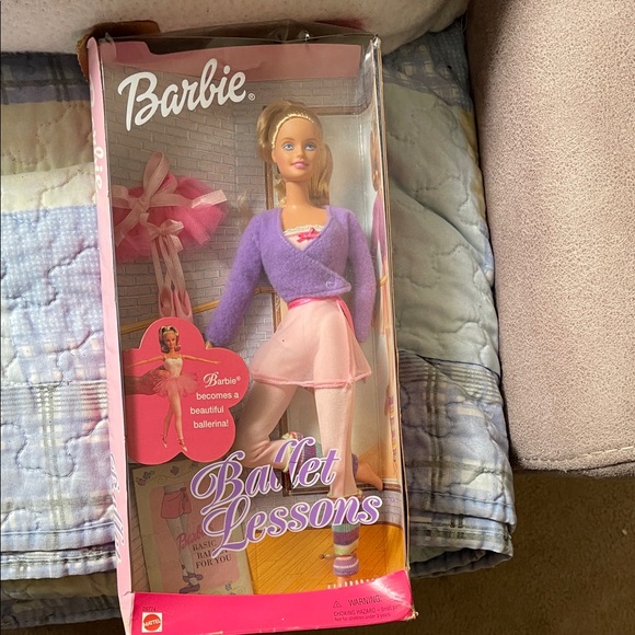 Mattel | Toys | Mattel Barbie Ballet Lessons Doll Pink And Purple ...